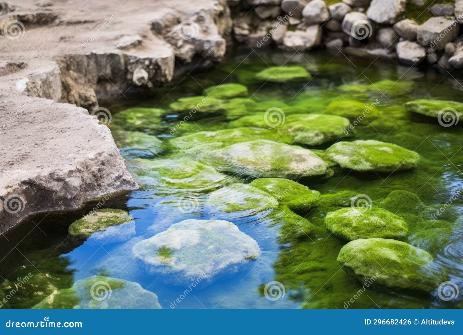 Close-up of Bubbling Hot Spring Water Stock Photo - Image of nature ...