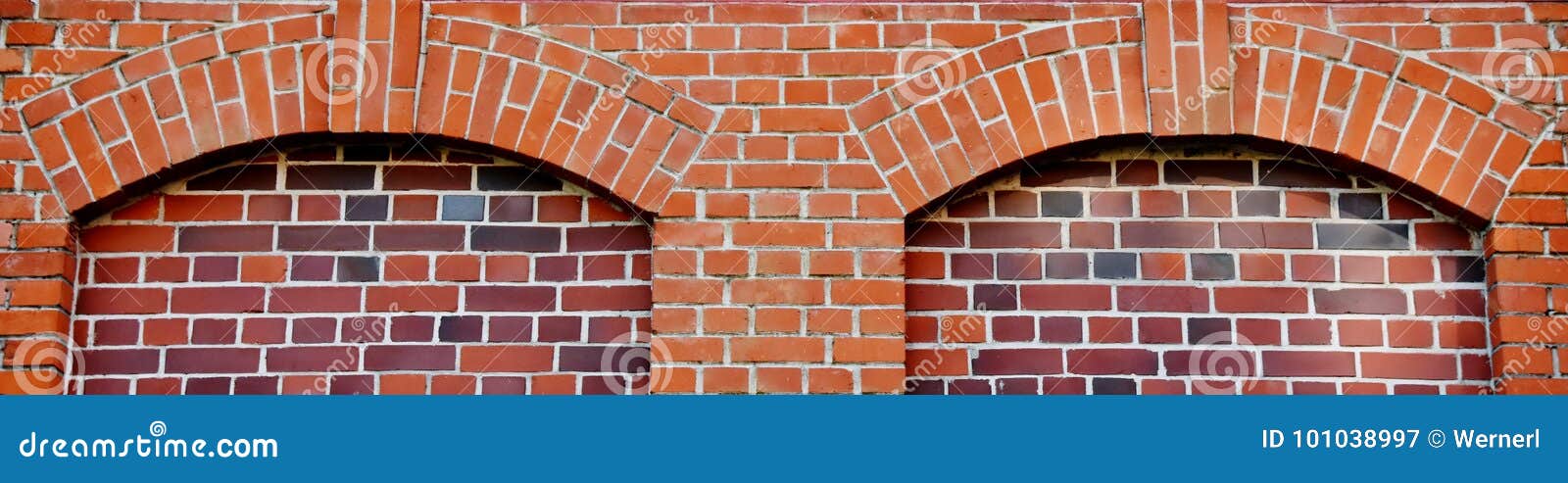 Red Brick work stock image. Image of germany, window - 101038997