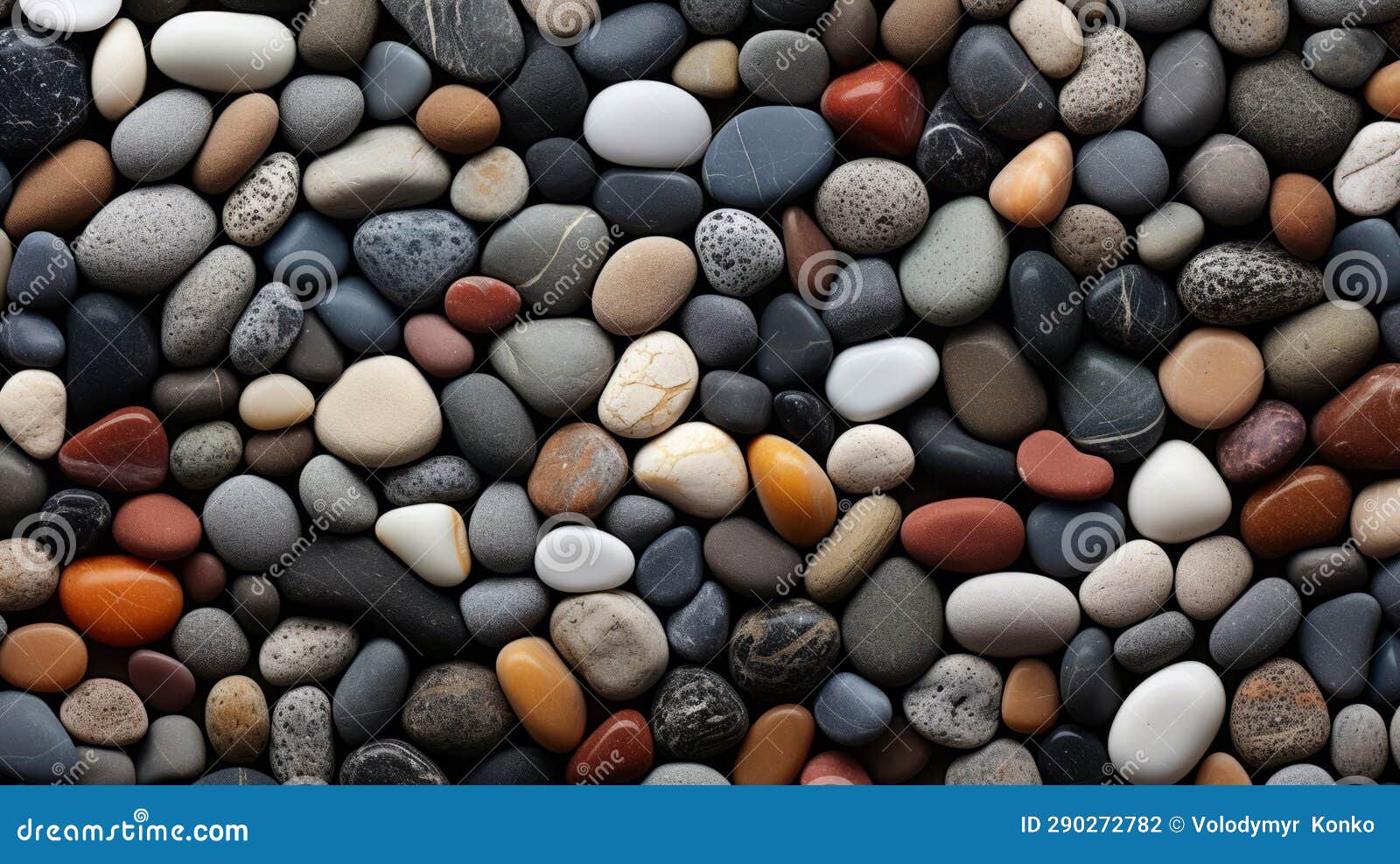 A Close Up of a Bunch of Rocks. Generative Ai Stock Photo - Image of ...