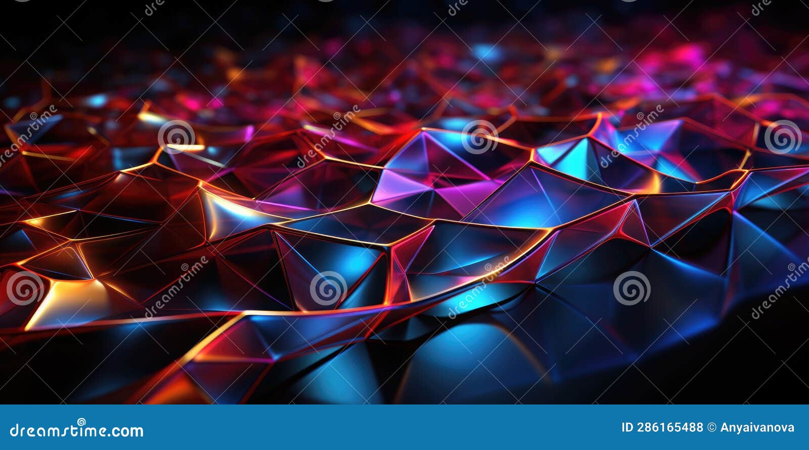 A Close Up of a Bunch of Shiny Objects. Stock Illustration ...