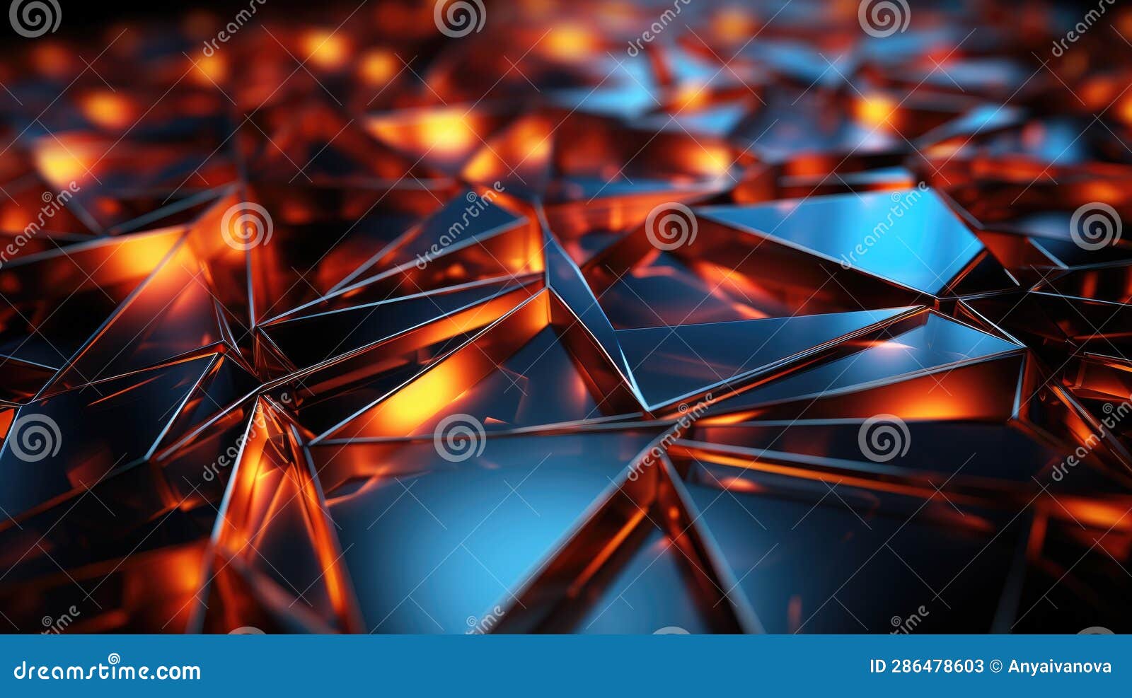 A Close Up of a Bunch of Shiny Objects Stock Illustration ...