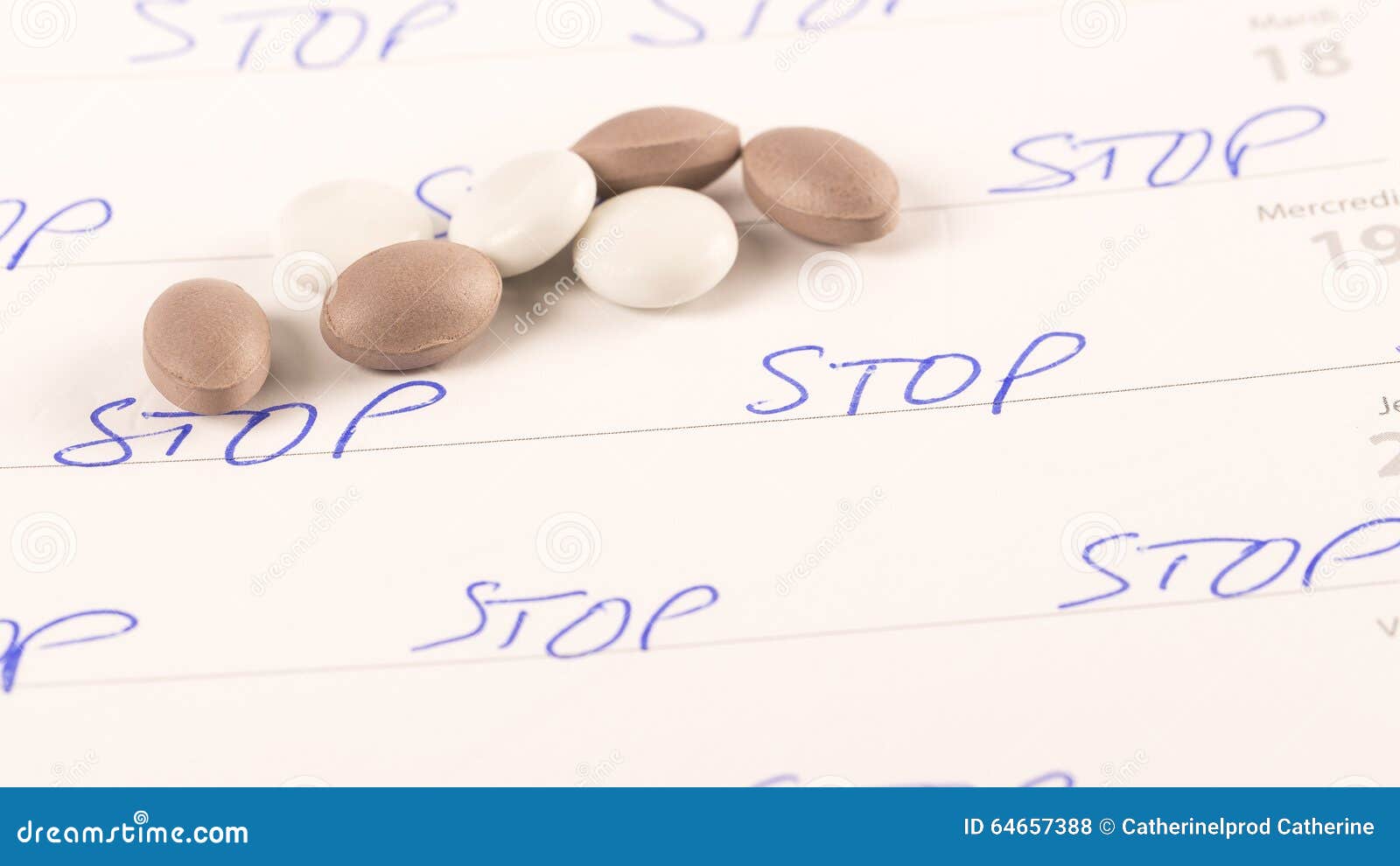 Close-up - Burn Out - Tablets - Diary Stock Photo - Image of depression ...