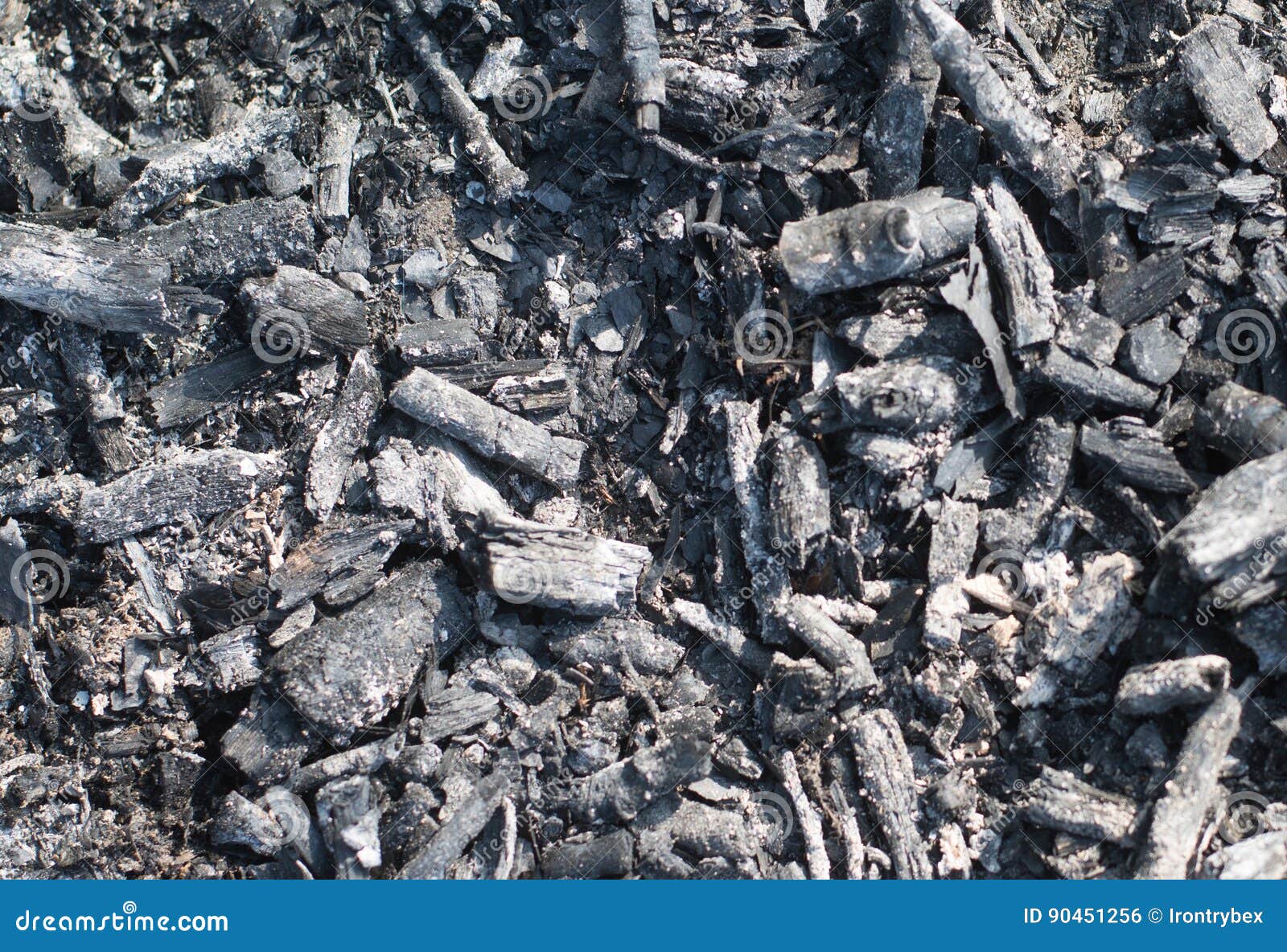 Close Up On Burned Land, Background Or Texture Stock Photography ...