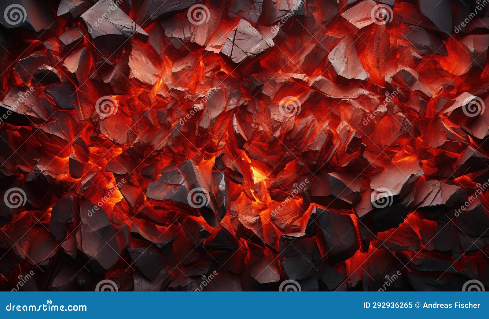 Close-up of Burning Lump Coal As an Abstract Background. Stock ...