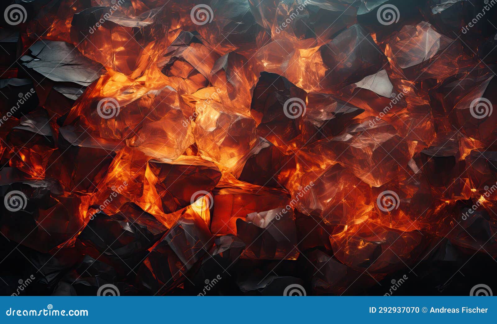 Close-up of Burning Lump Coal As an Abstract Background. Stock Photo ...