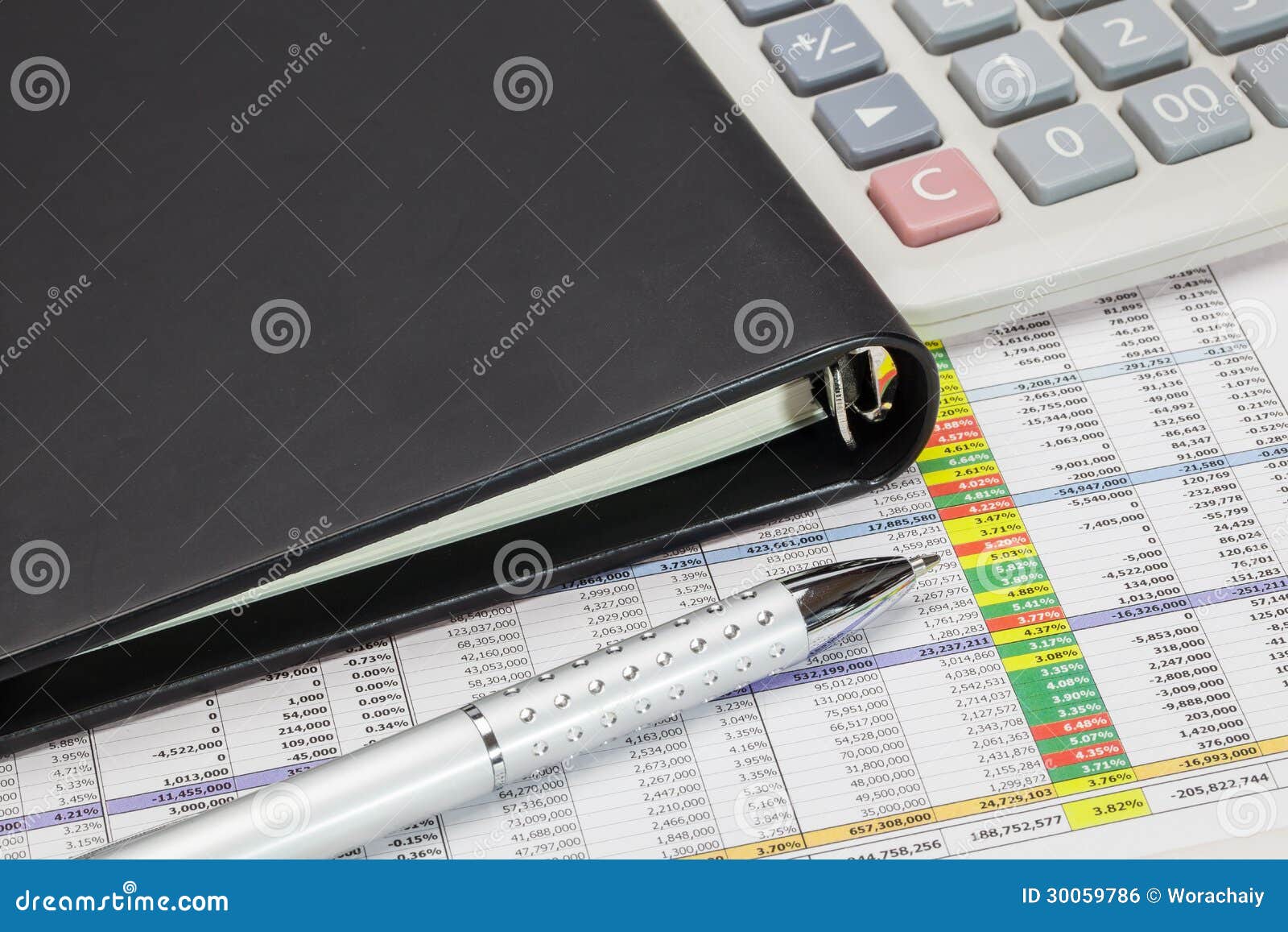 Business work stock photo. Image of glasses, notebook - 30059786