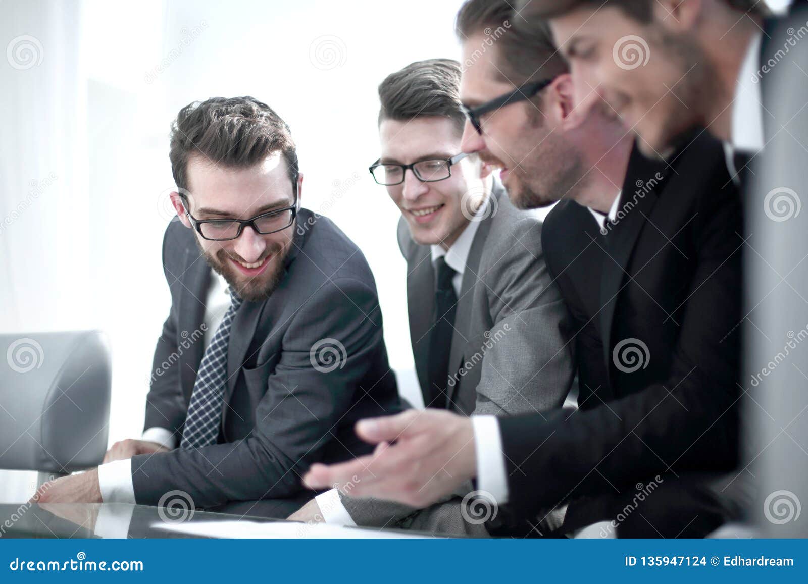 Close Up.business Team Discussing Financial Document Stock Photo ... Close Up.business Team Discussing Financial Document Stock Photo ...