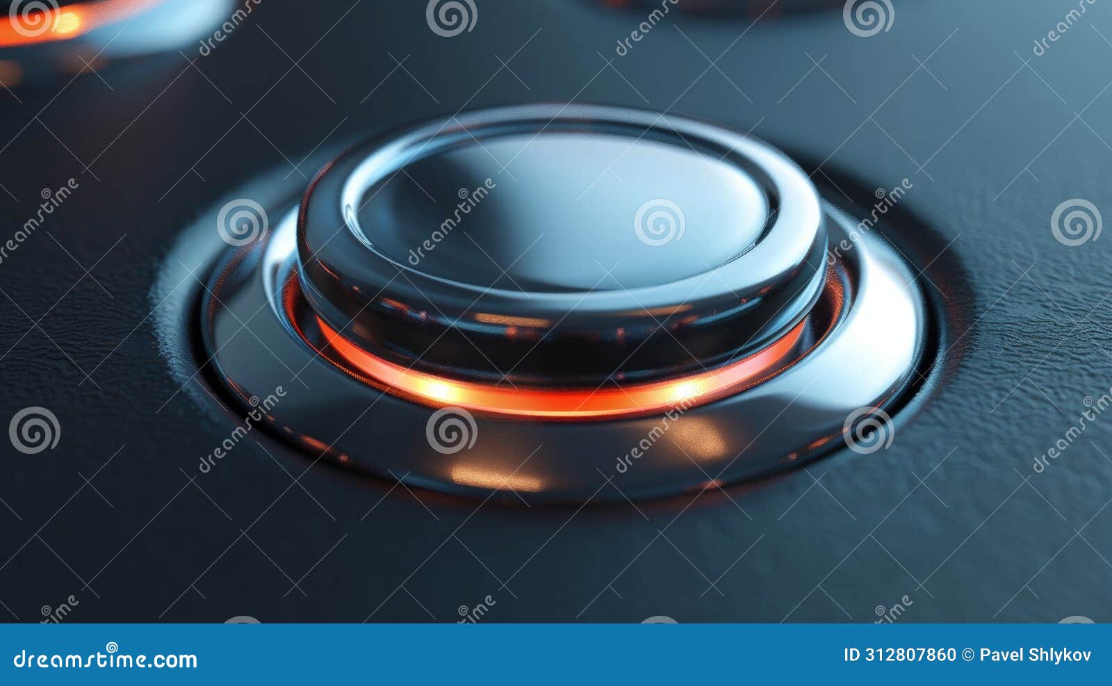 Close-up Button Switch on the Washing Machine. on-Off the Machine ...