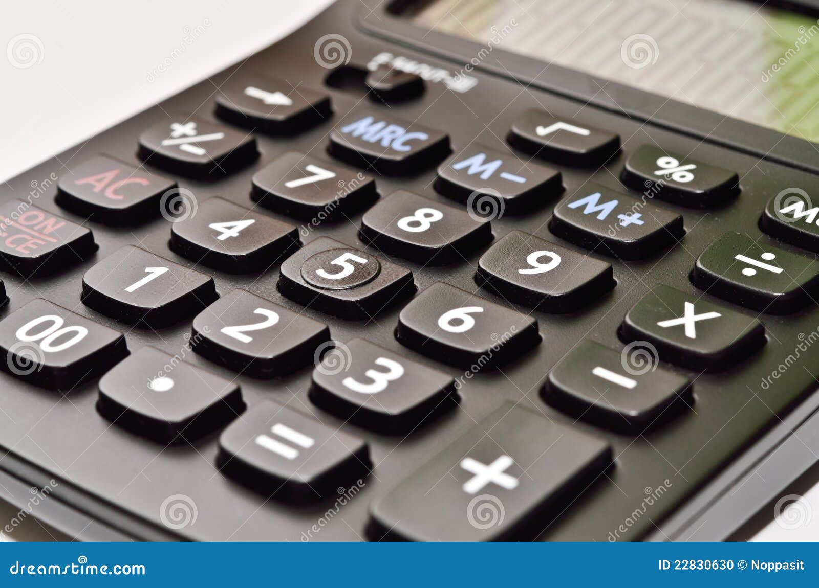 The close up calculator stock photo. Image of color, growth - 22830630