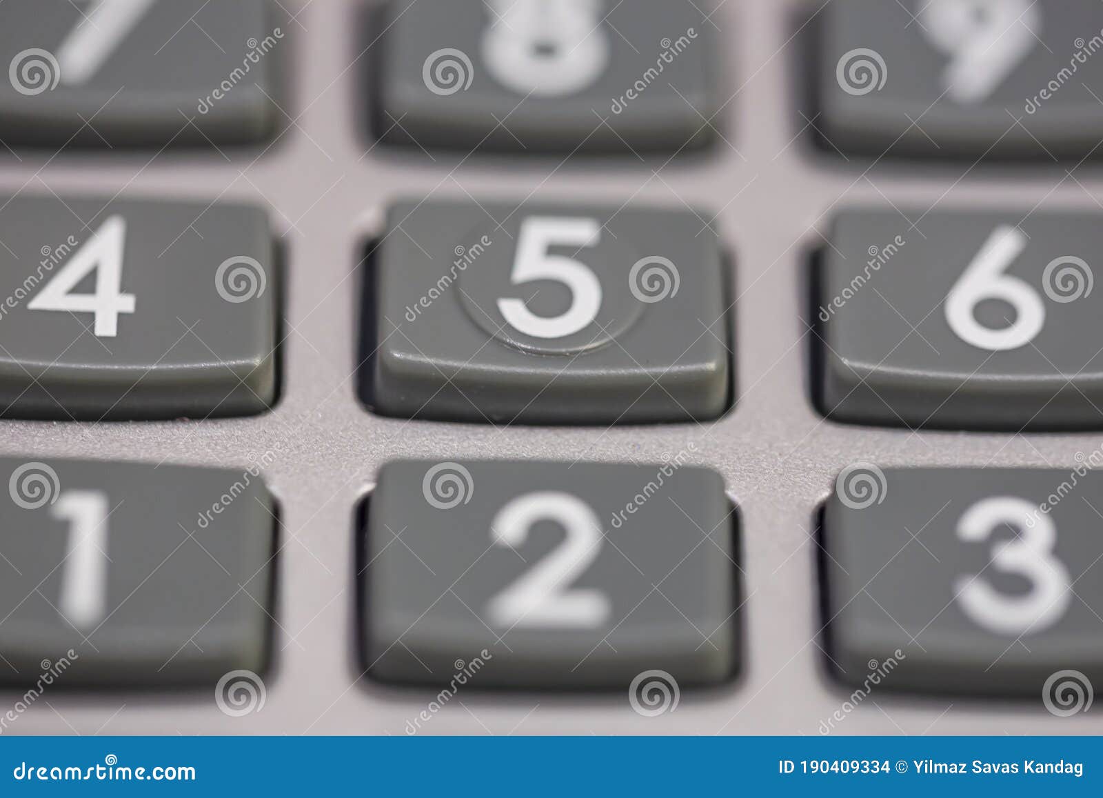 Calculator and Calculation Keys Stock Photo - Image of mathematical ...