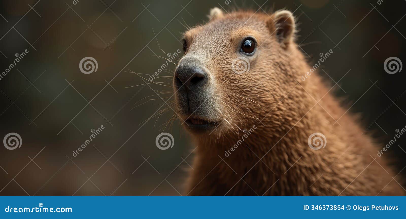 A Close Up of a Capybara Looking at the Camera Stock Photo - Image of ...