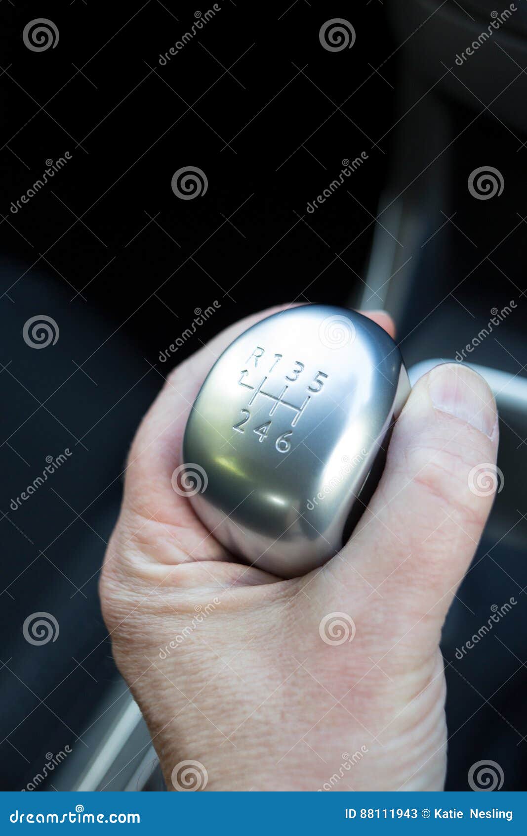 Close Up of Car Driver Changing Gear Stock Image - Image of gear ...