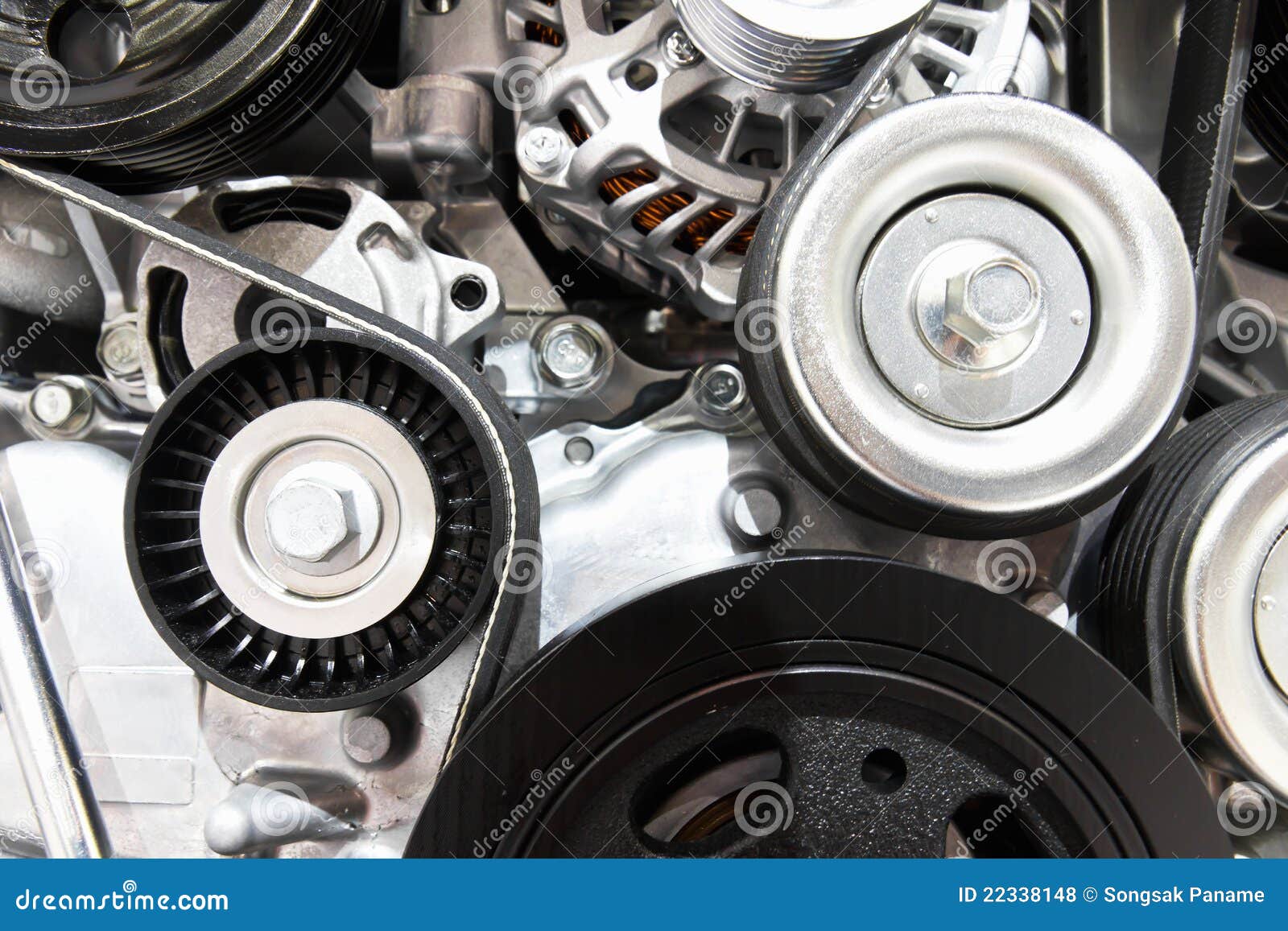 Close up of car engine stock photo. Image of bright, brand - 22338148