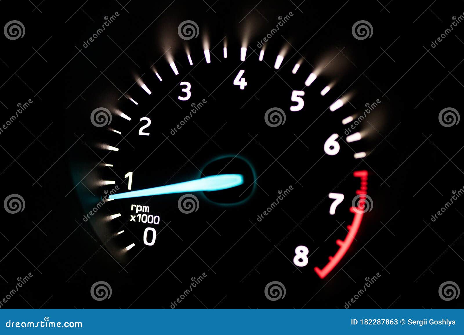 Close Up of Car Speed Meter Stock Image - Image of control, auto: 182287863