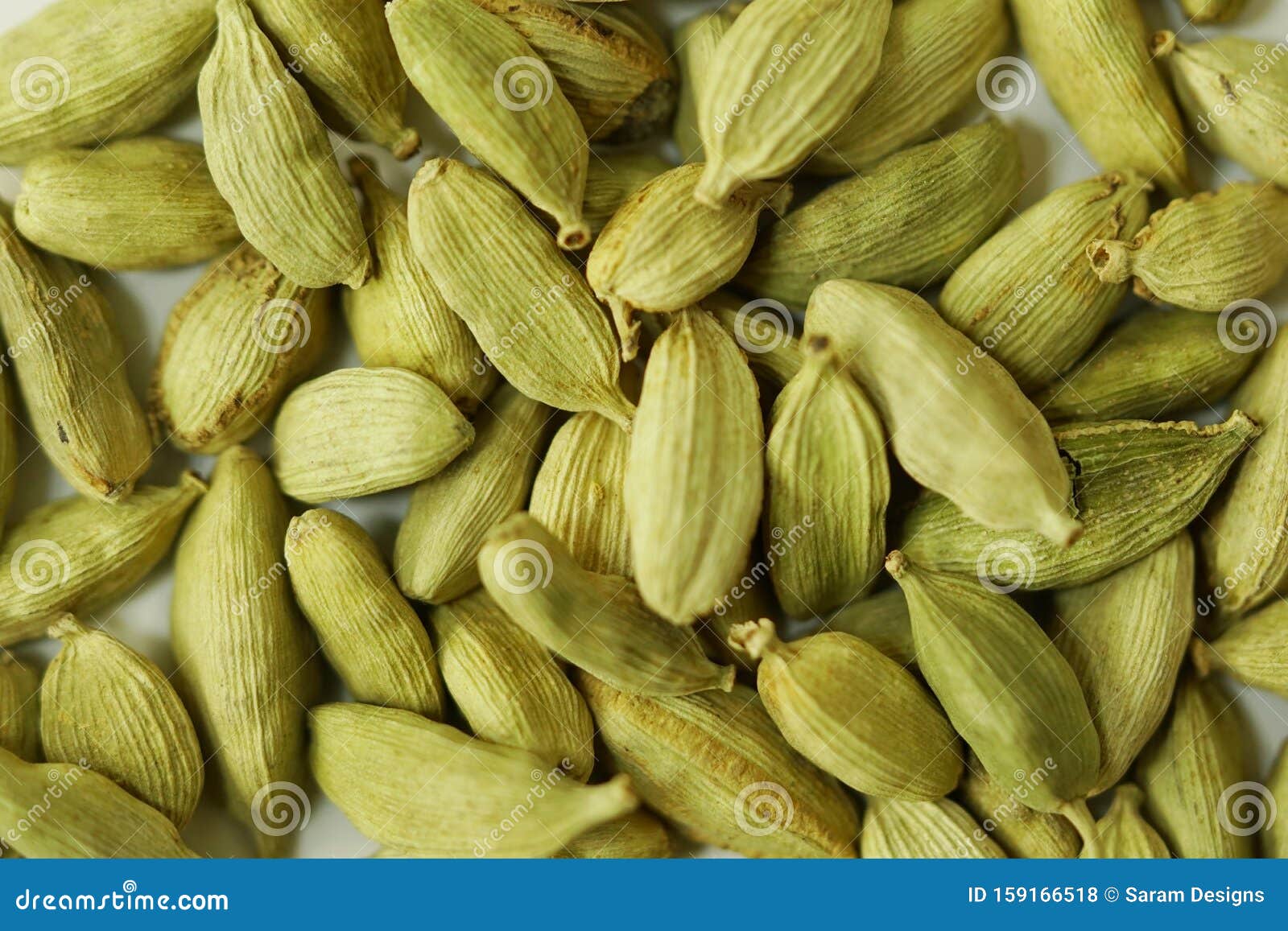 Green cardamon stock photo. Image of aroma, aromatic - 159166518