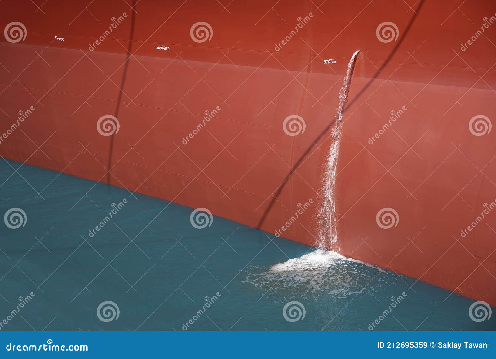 Cargo Ship Moored Alongside in Shipyard Stock Image - Image of large ...