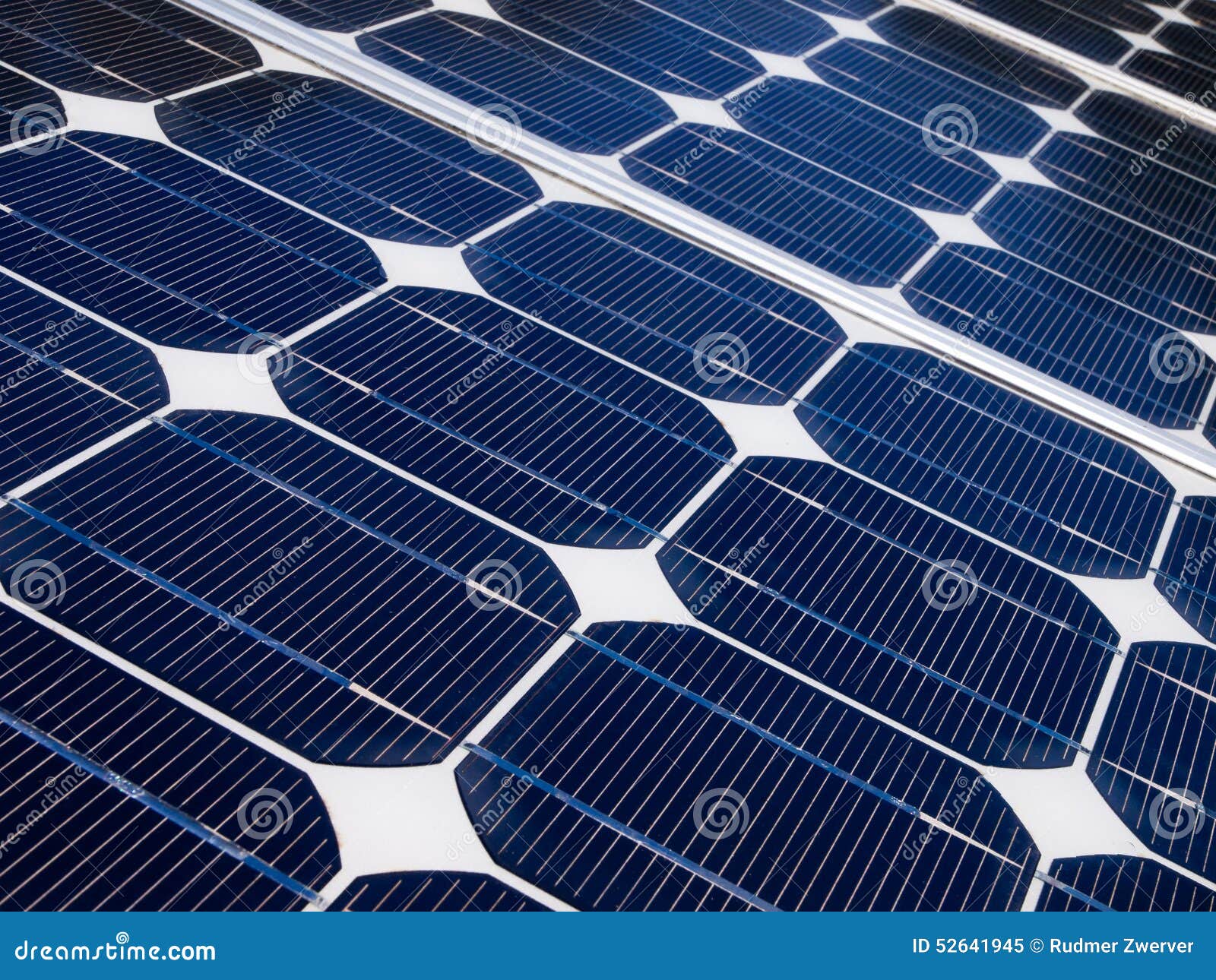 Close Up of the Cells of a Solar Panel Stock Image - Image of pattern ...