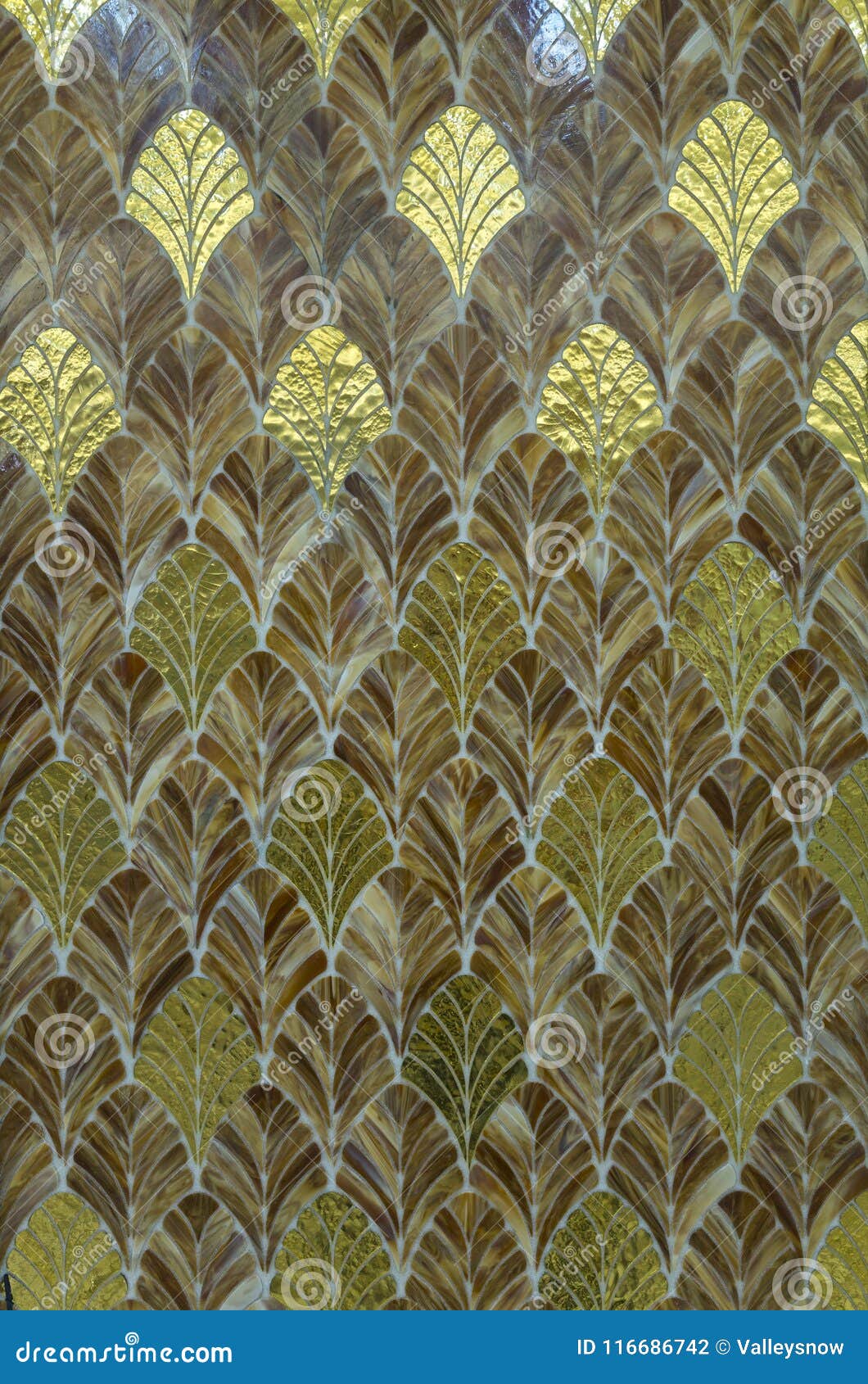 Feather Shape Mosaic Pattern Stock Photo - Image of feeling, clay ...