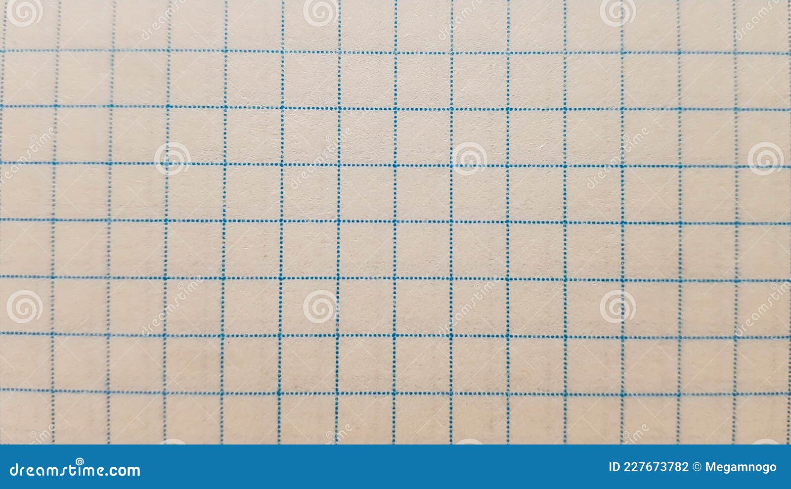 Close-up Checkered Paper Background in Blue Cage Stock Photo - Image of ...