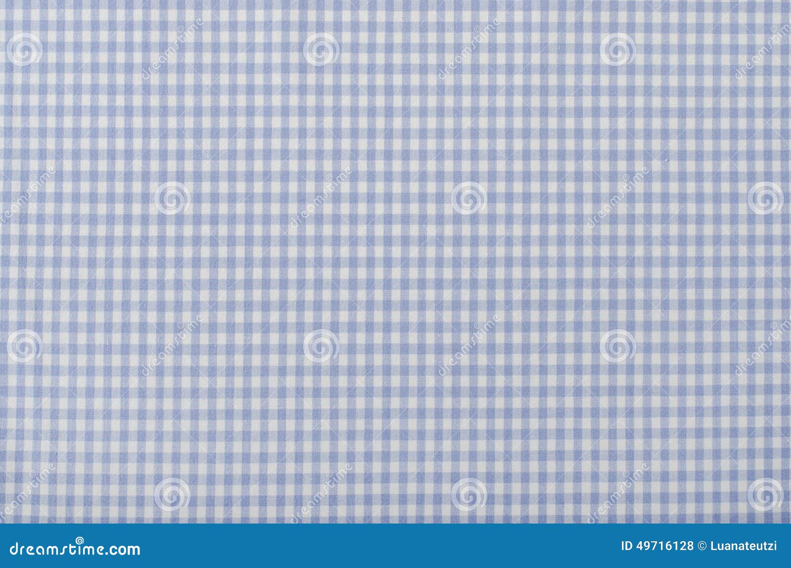 Close Up on Checkered Tablecloth Fabric. Stock Illustration ...