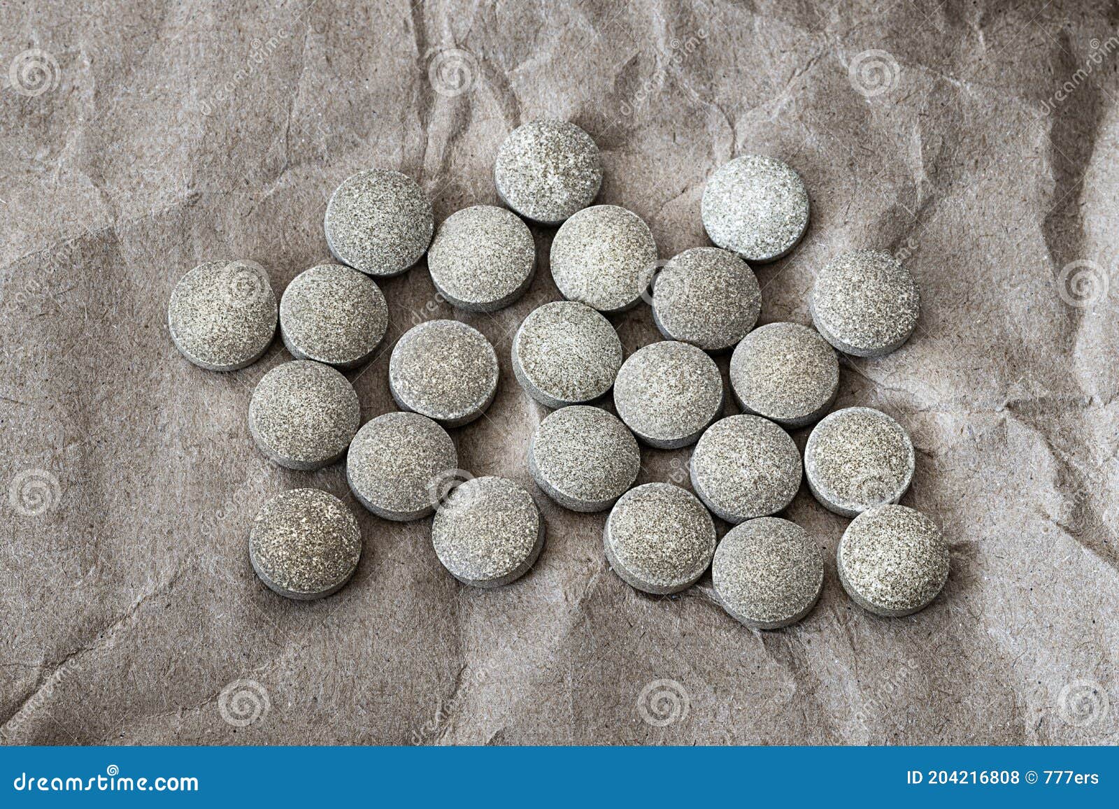Close-up of Chelated Iron Tablets. Dietary Concept Stock Photo - Image ...