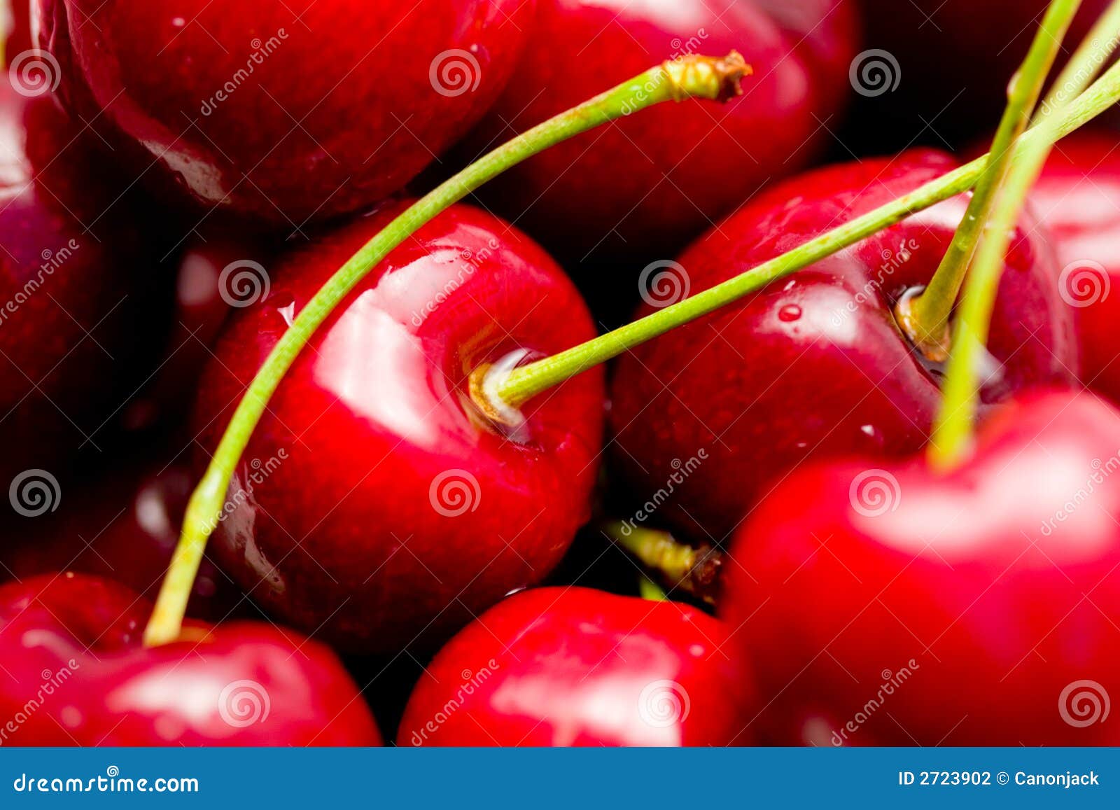 Close-up of cherries stock photo. Image of kitchen, dessert - 2723902