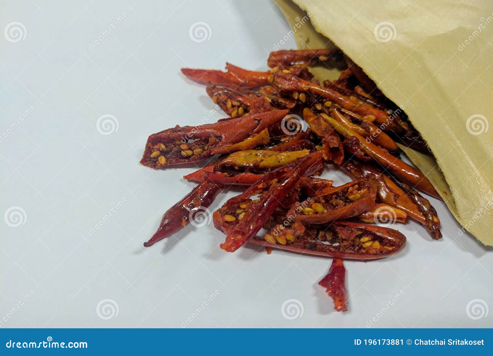 Close Up of Chewy Snack Made from Paprika Stock Image - Image of ...