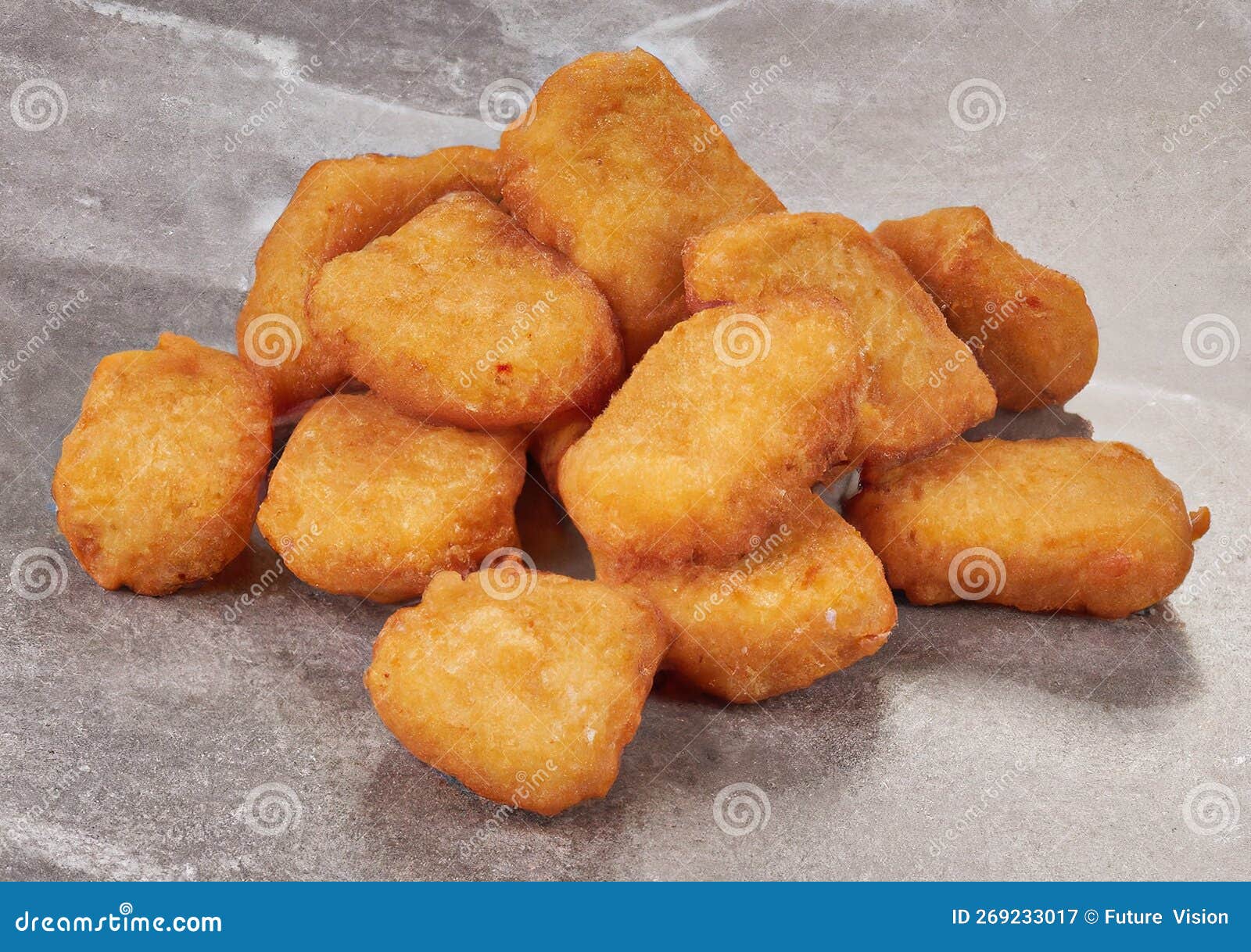 Close Up of Chicken Nuggets Created Using Generative Ai Technology ...