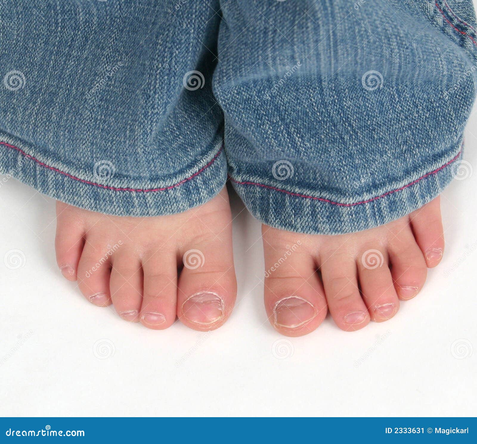 Close up of child's toes stock image. Image of nail, child - 2333631
