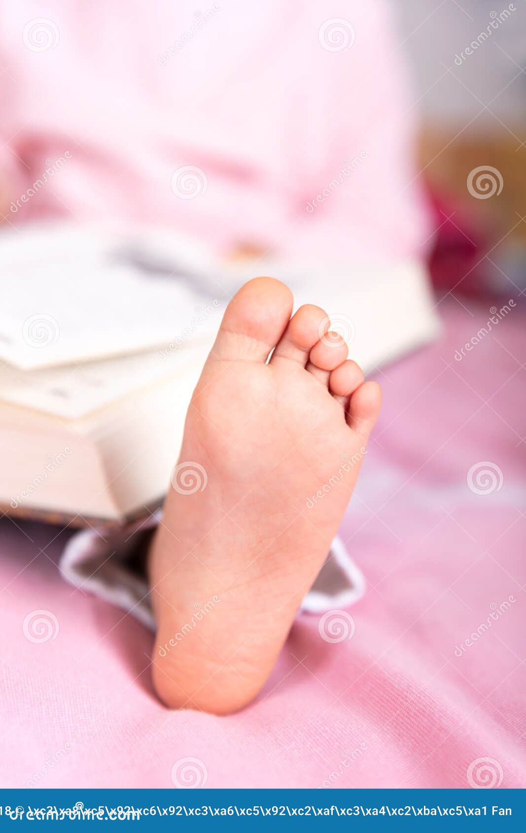 Close Up of Children`s Feet Stock Photo - Image of vertical, reading ...