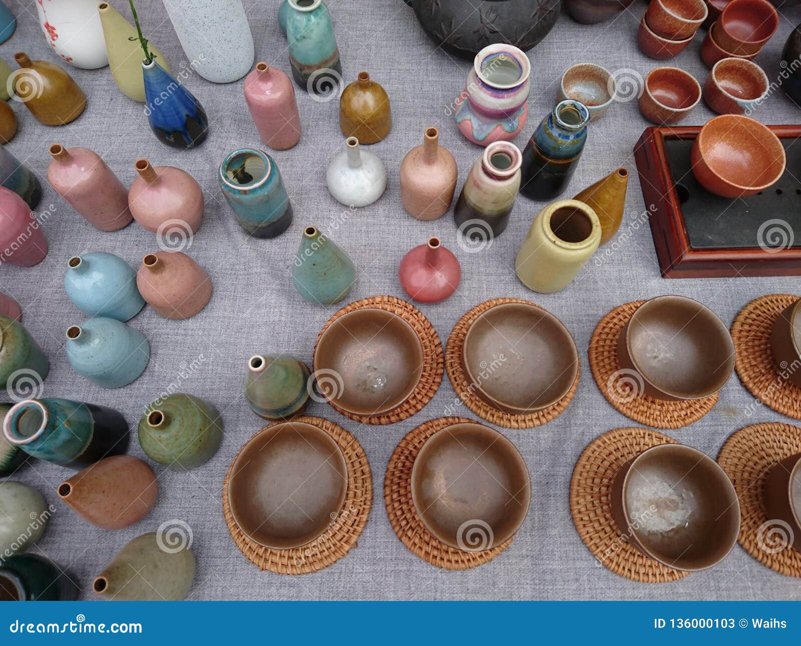 Close-up of Chinese Tea Utensils Stock Image - Image of dining ...