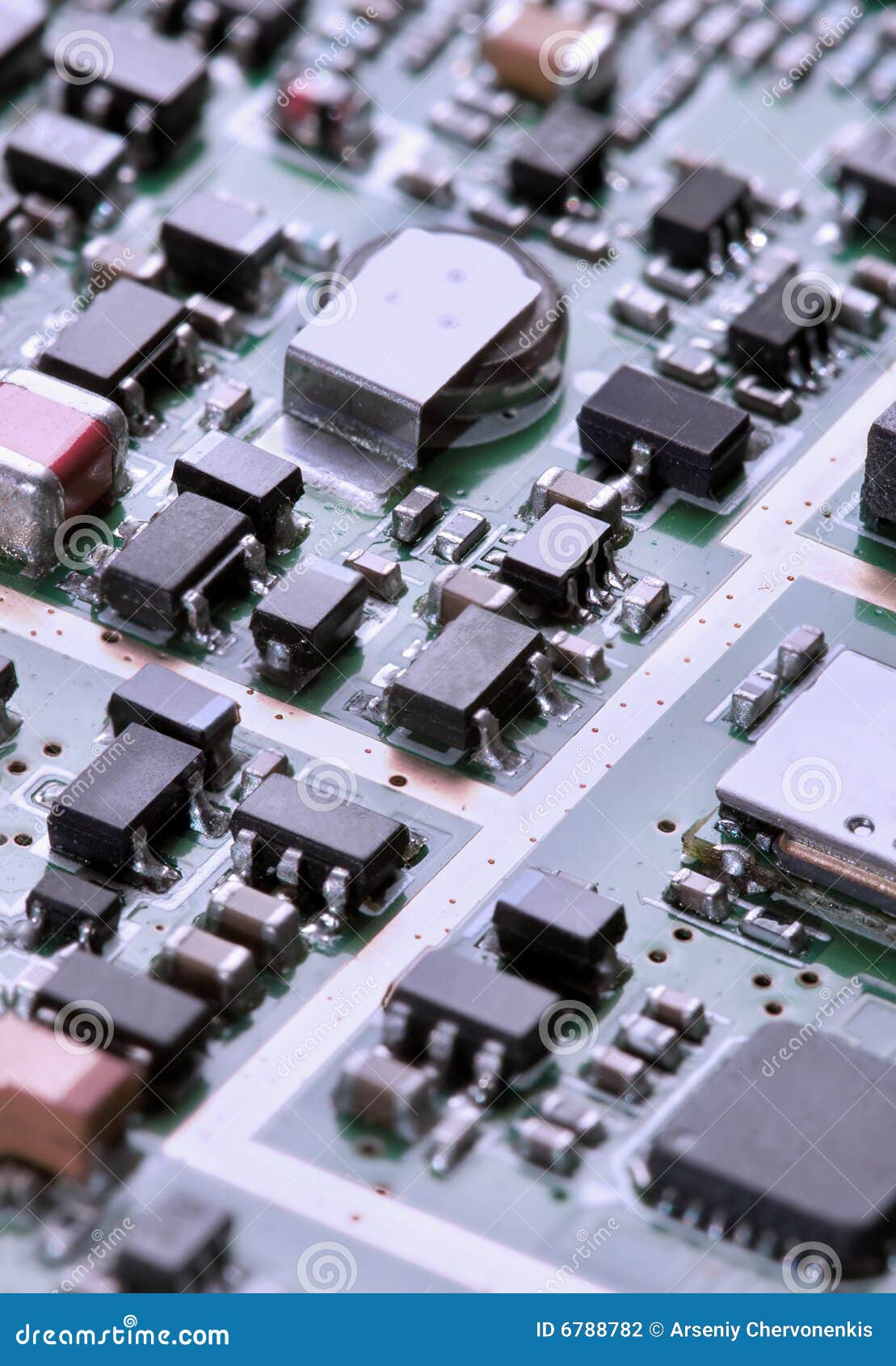 Close-up chip stock photo. Image of block, glowing, small - 6788782