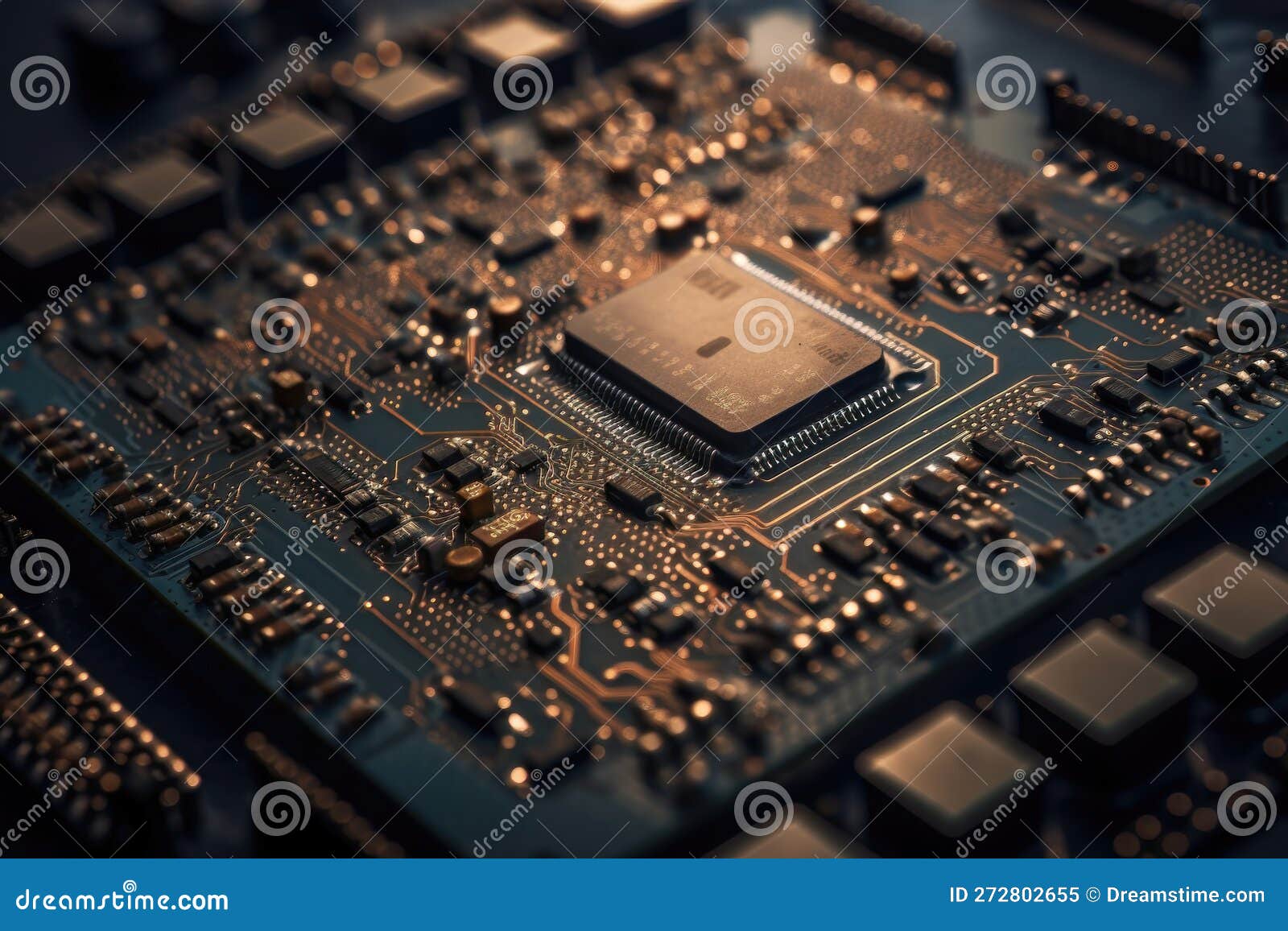 Close-up of Chip Texture. AI Generated Stock Illustration ...