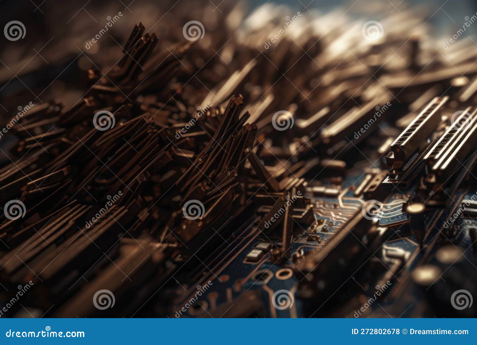 Close-up of Chip Texture. AI Generated Stock Illustration ...