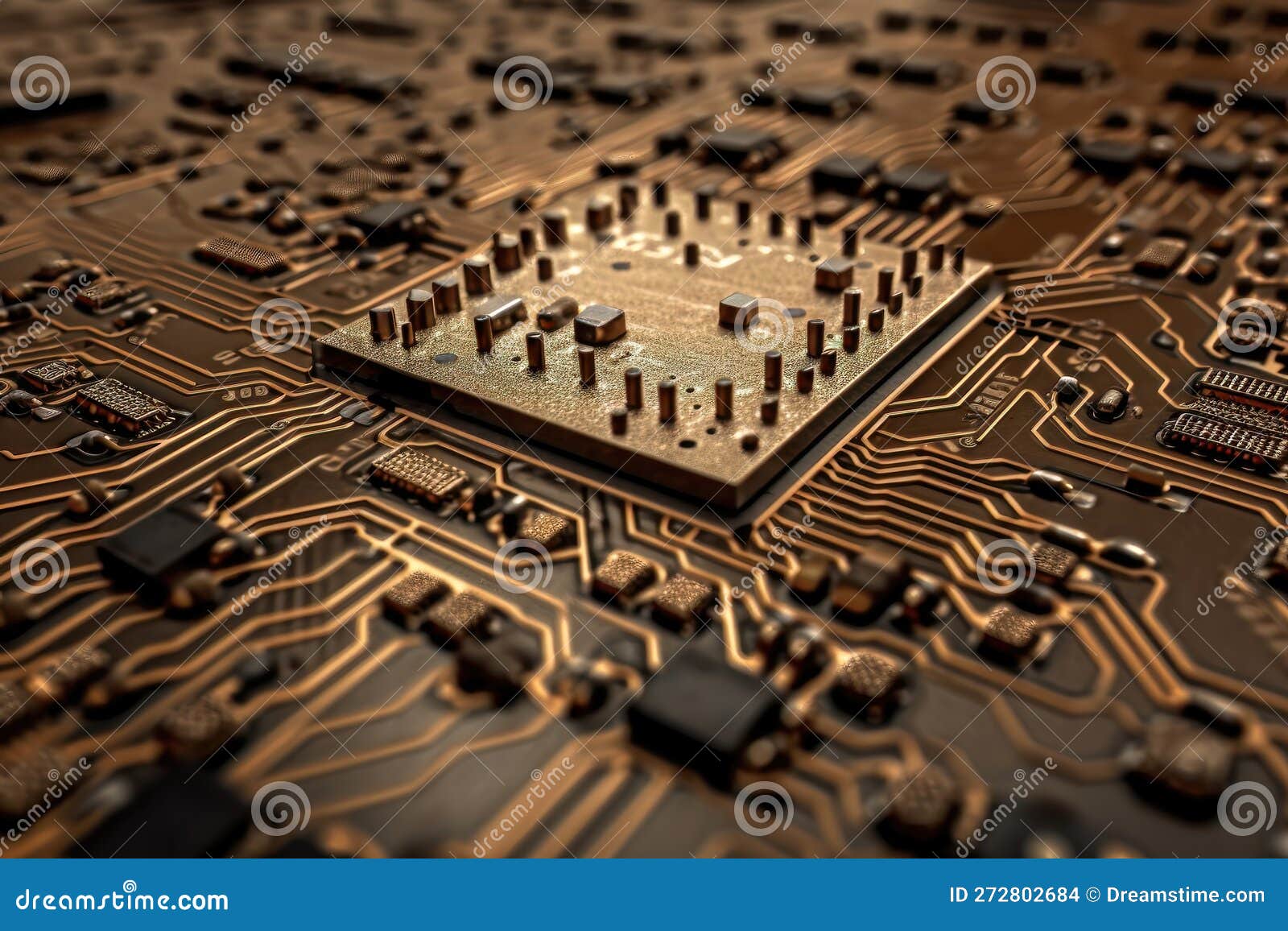 Close-up of Chip Texture. AI Generated Stock Illustration ...