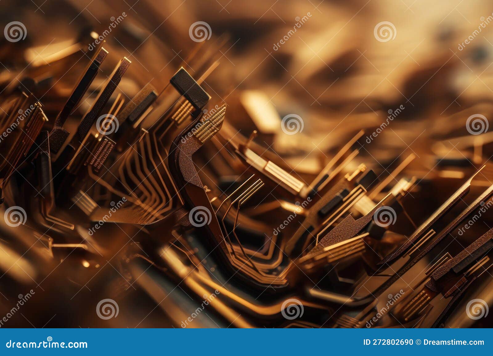 Close-up of Chip Texture. AI Generated Stock Illustration ...