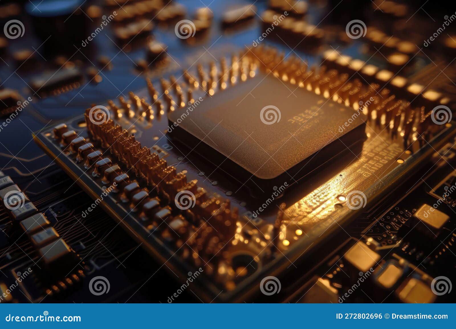 Close-up of Chip Texture. AI Generated Stock Illustration ...
