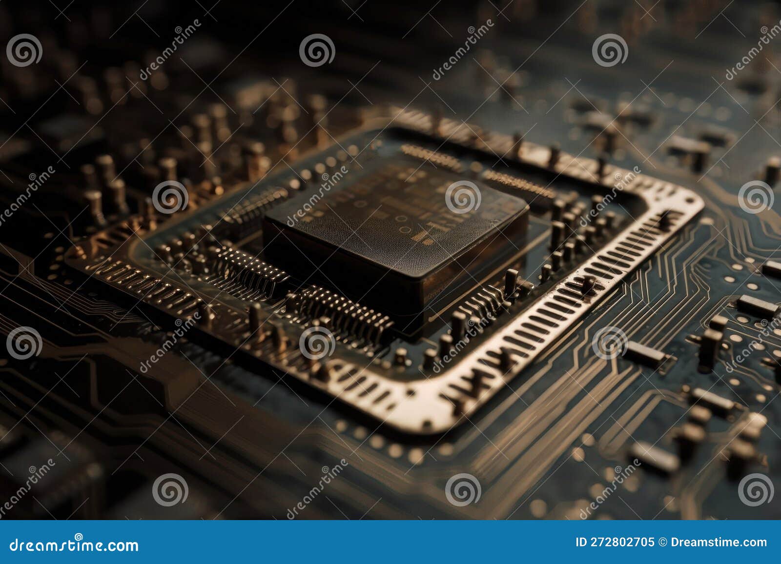 Close-up of Chip Texture. AI Generated Stock Illustration ...