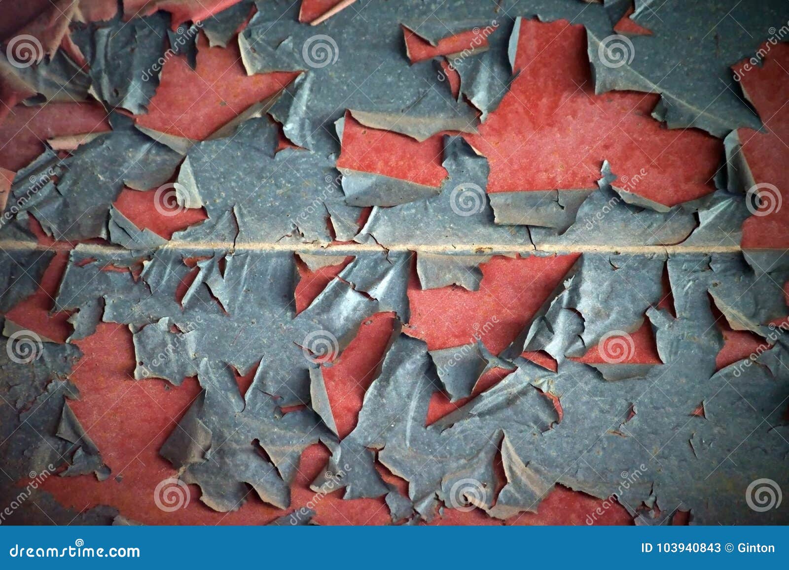 Chipped Paint on Steel Rivets Stock Image - Image of material, flaking ...