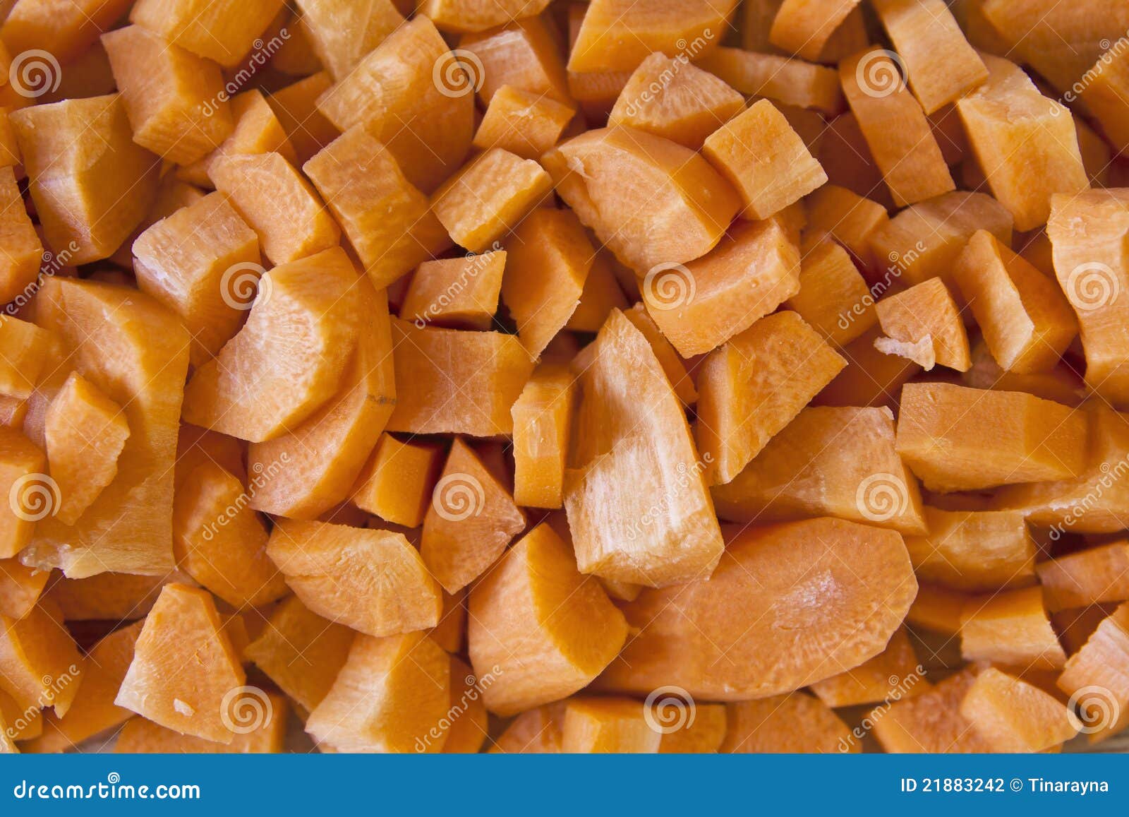 Close-up of Chopped Carrots Stock Photo - Image of green, gourmet: 21883242