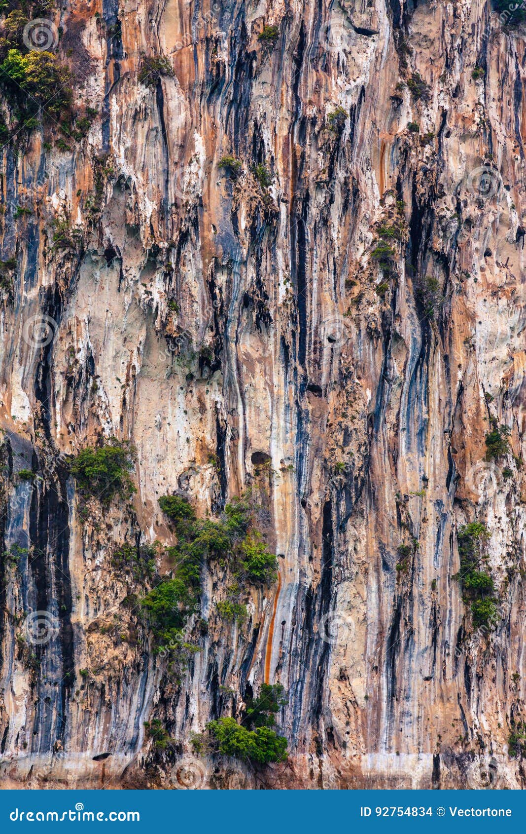 Close up of Cliff face. stock photo. Image of adventure - 92754834