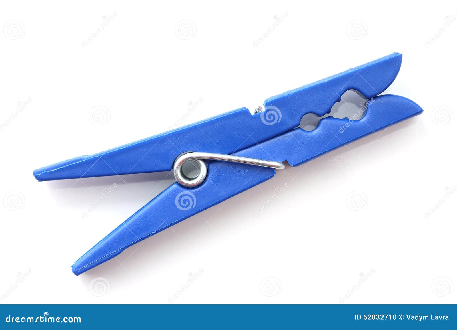 Close Up of a Clothes Peg on White Background Stock Photo - Image of ...