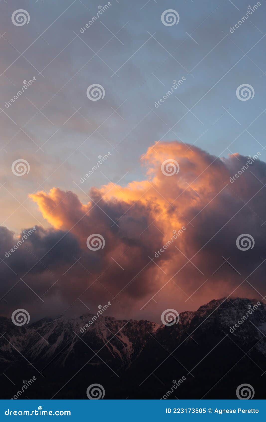 A Close Up of Clouds in the Sky Stock Image - Image of light, arrow ...