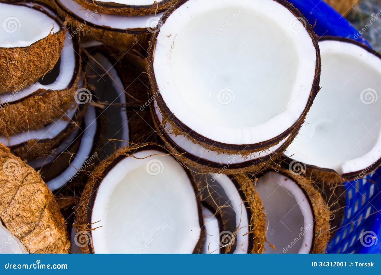 Close up of coconut stock image. Image of plant, food - 34312001