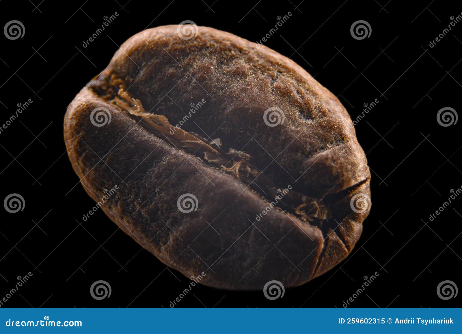 Close-up of Coffee Beans on a Light Background. Stock Image - Image of ...