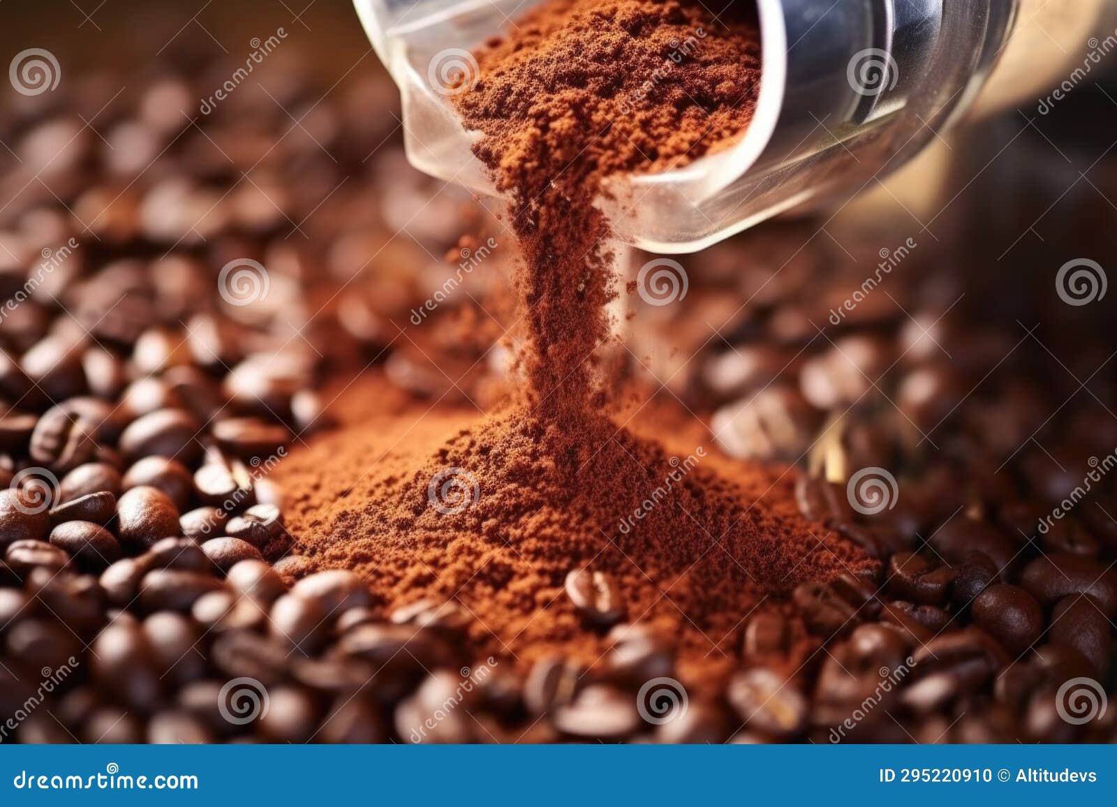 Close-up of Coffee Extract Being Filtered Stock Photo - Image of ...