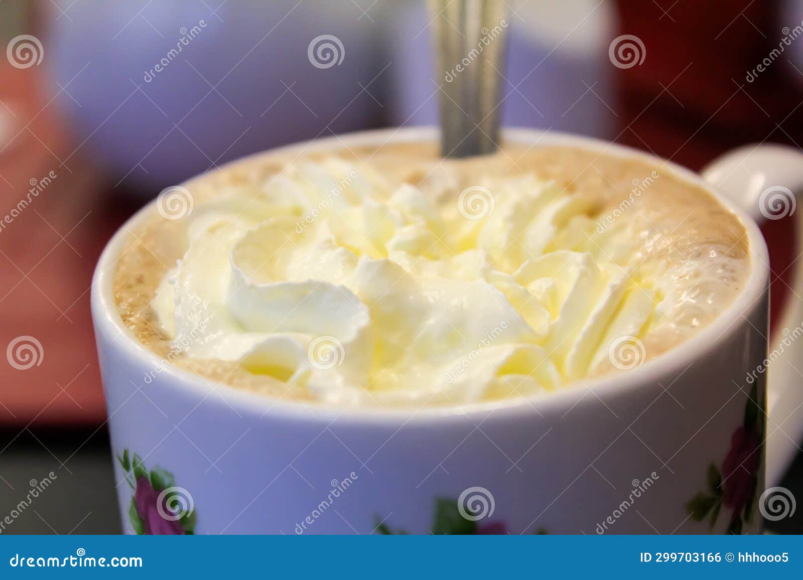 Close-up of the Coffee Surface. Stock Photo - Image of lifestyle ...