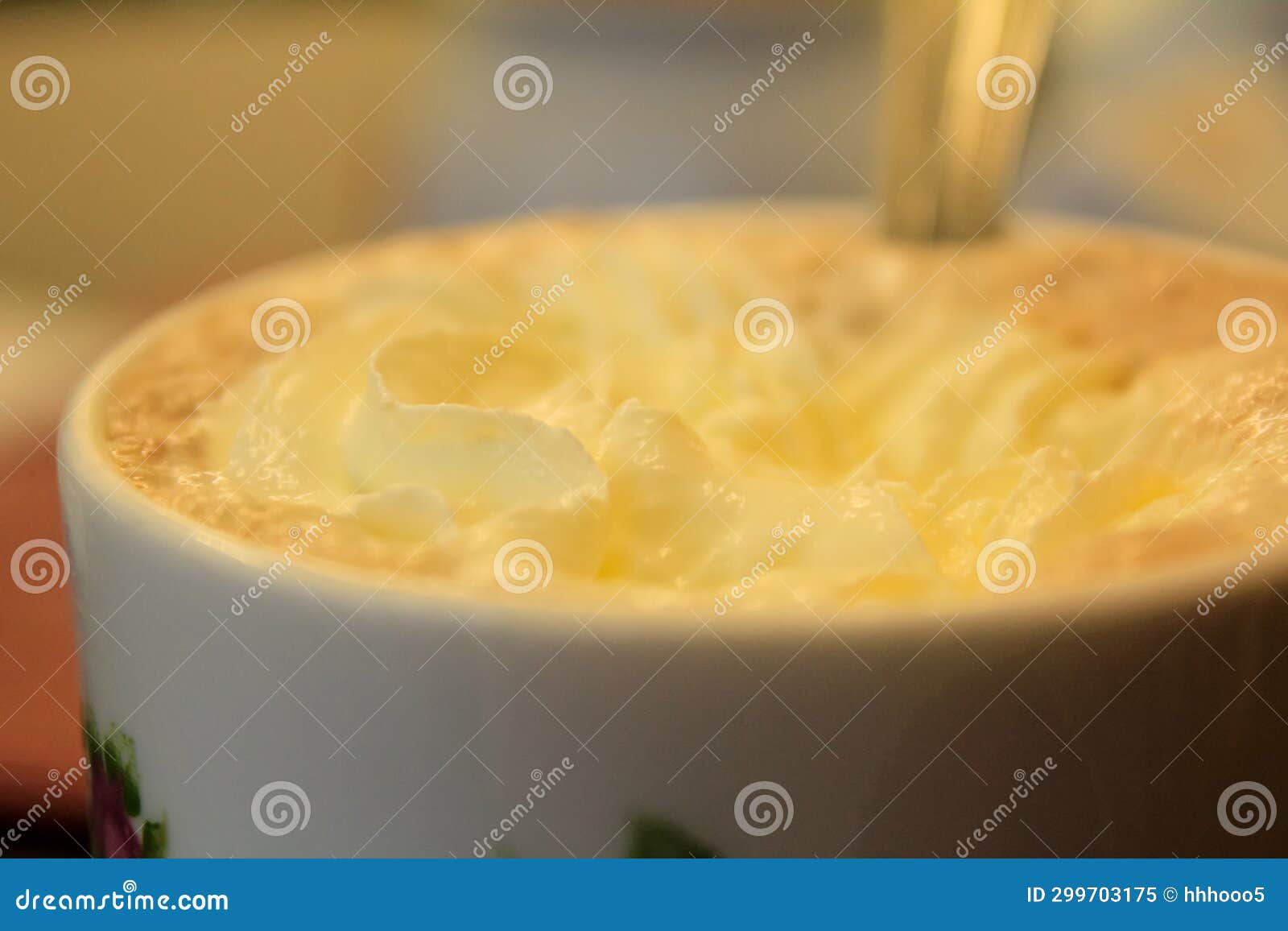 Close-up of the Coffee Surface. Stock Image - Image of cafe, black ...