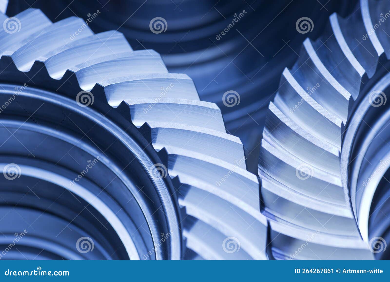 Close-up of Cog Wheels in an Engine or Machine Stock Image - Image of ...
