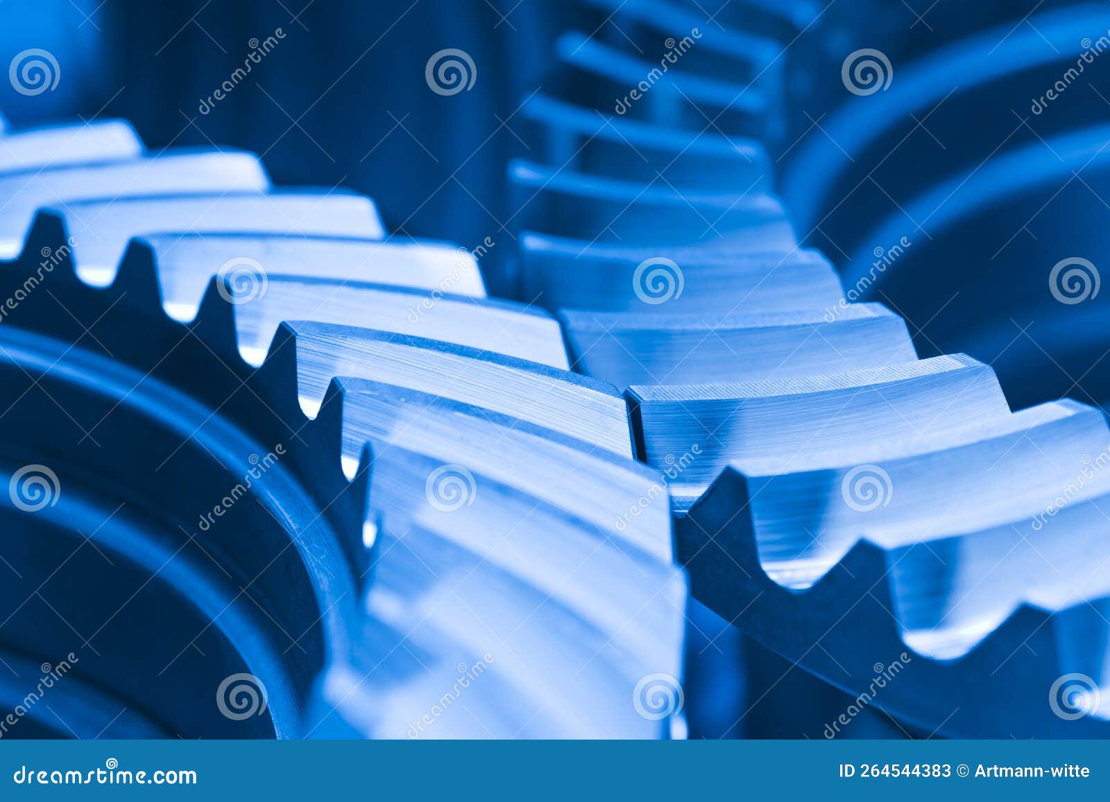 Close-up of Cog Wheels in an Engine or Machine Stock Image - Image of ...